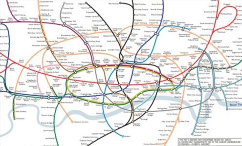 EarthCurrent: Henry Beck, Maps as Art: Revisioning the Tube